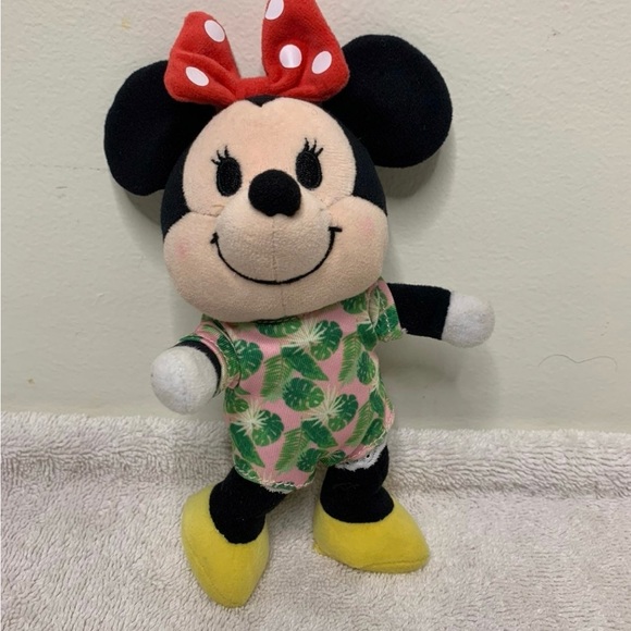 Disney | Toys | Disney Minnie Mouse Nuimo Plush Tropical Outfit | Poshmark